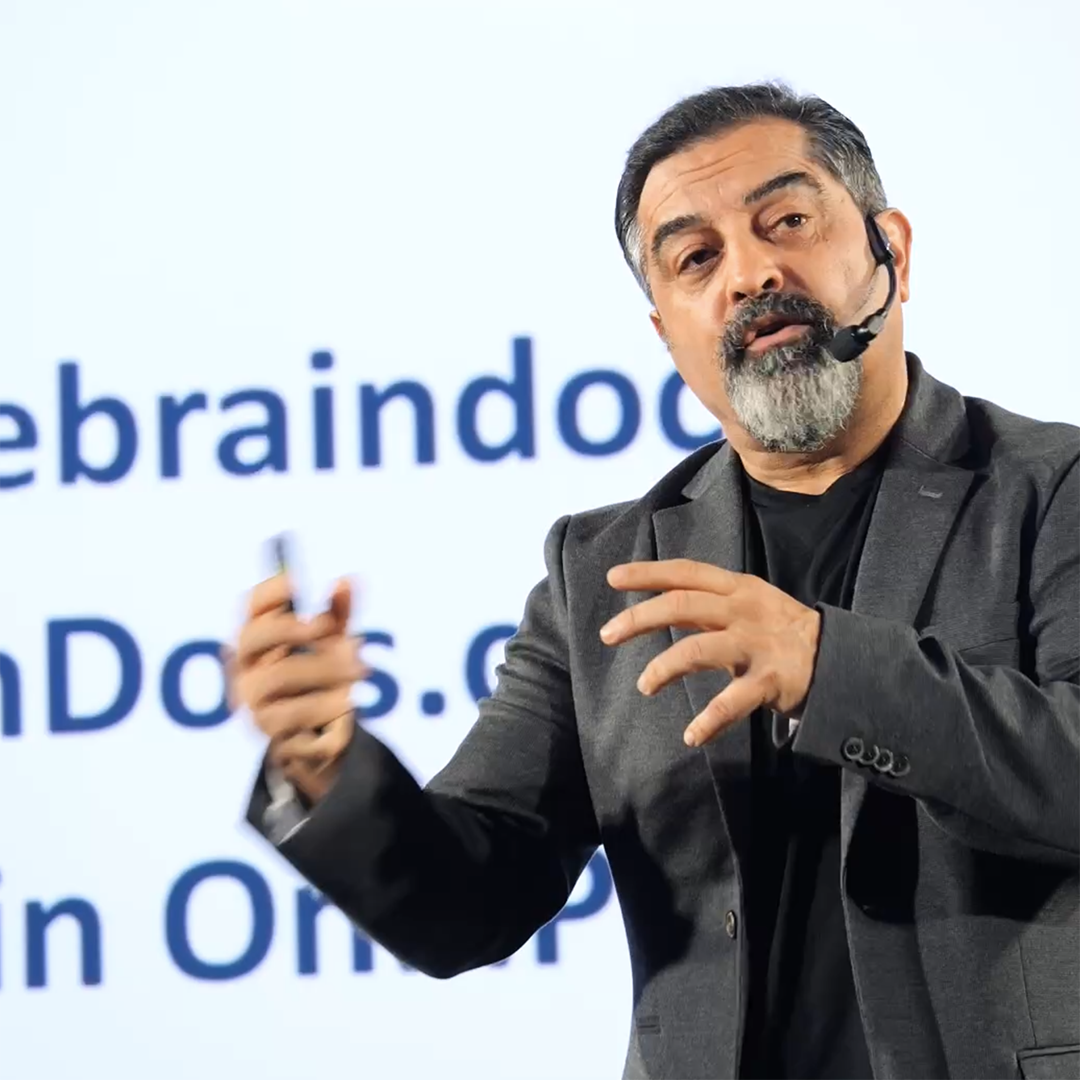 Brain health keynote speakers Drs. Ayesha & Dean Sherzai